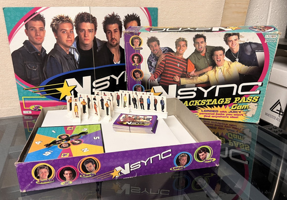 Patch Products | Games | Vintage 200 Nsync Backstage Pass Board Game By ...